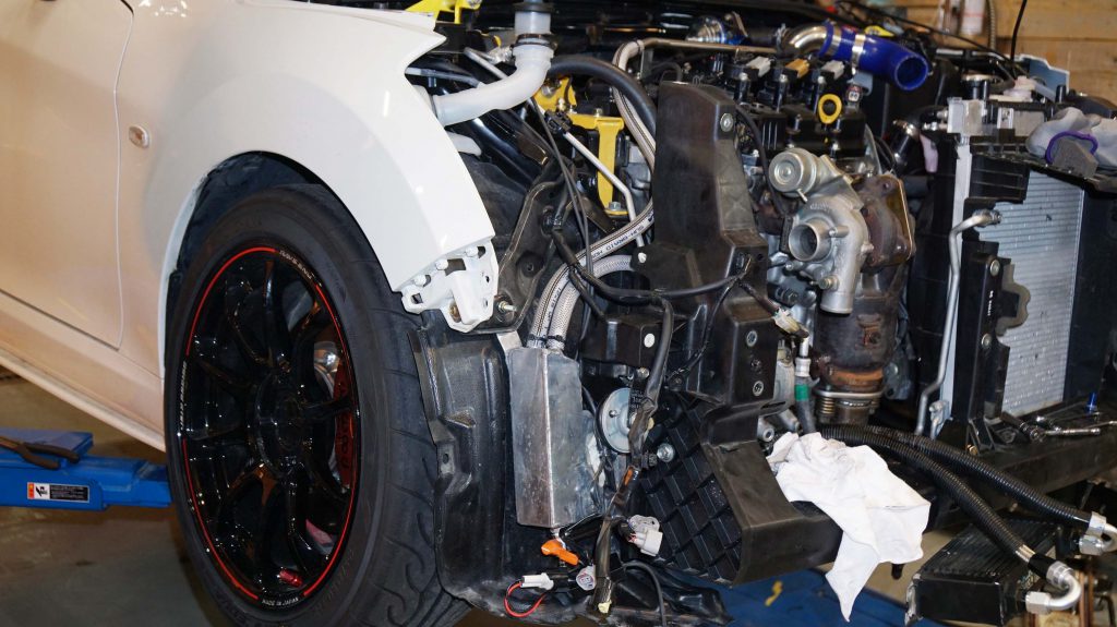 園長秘蔵のGARRETT-GT15ターボKITをヤドカリ号に♪ - コペン専門店も。ファク