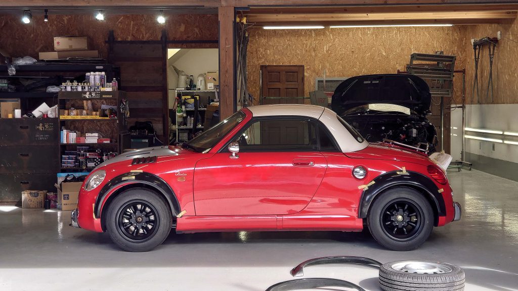 L880Kクラシカル公認ワイドBODY製作開始(‘ω’)ノ - コペン専門店も。ファク