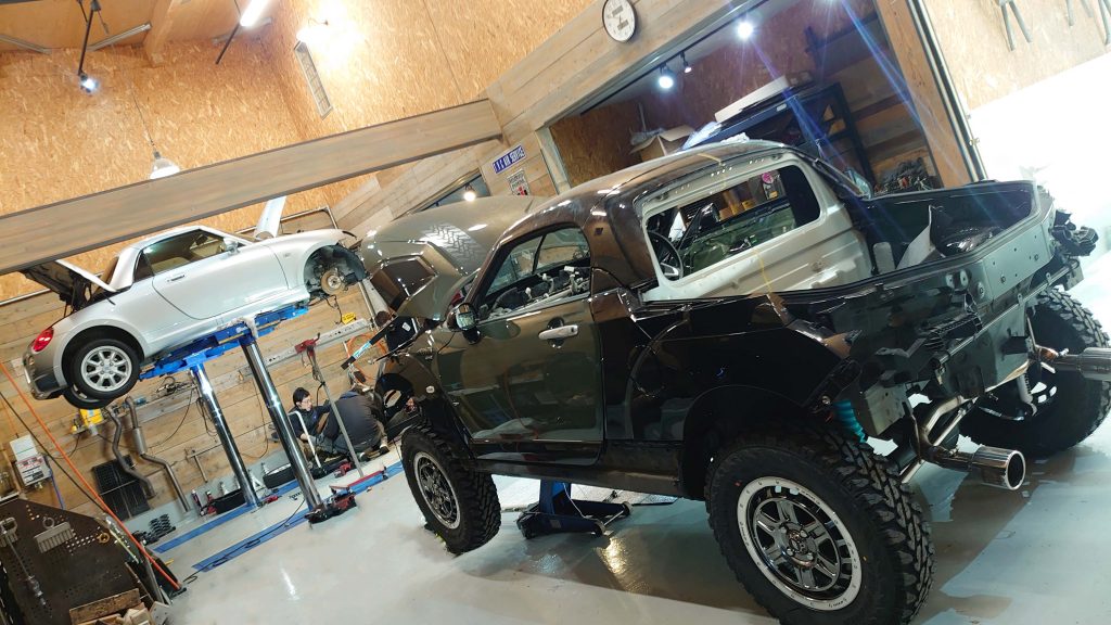 L880Kクラシカル公認ワイドBODY製作開始(‘ω’)ノ - コペン専門店も。ファク